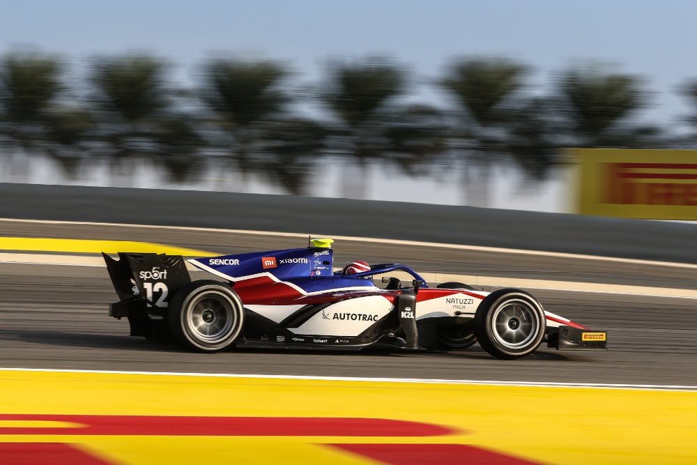 F2 reached the end of the season in Barhain: Piquet was the only one to ...